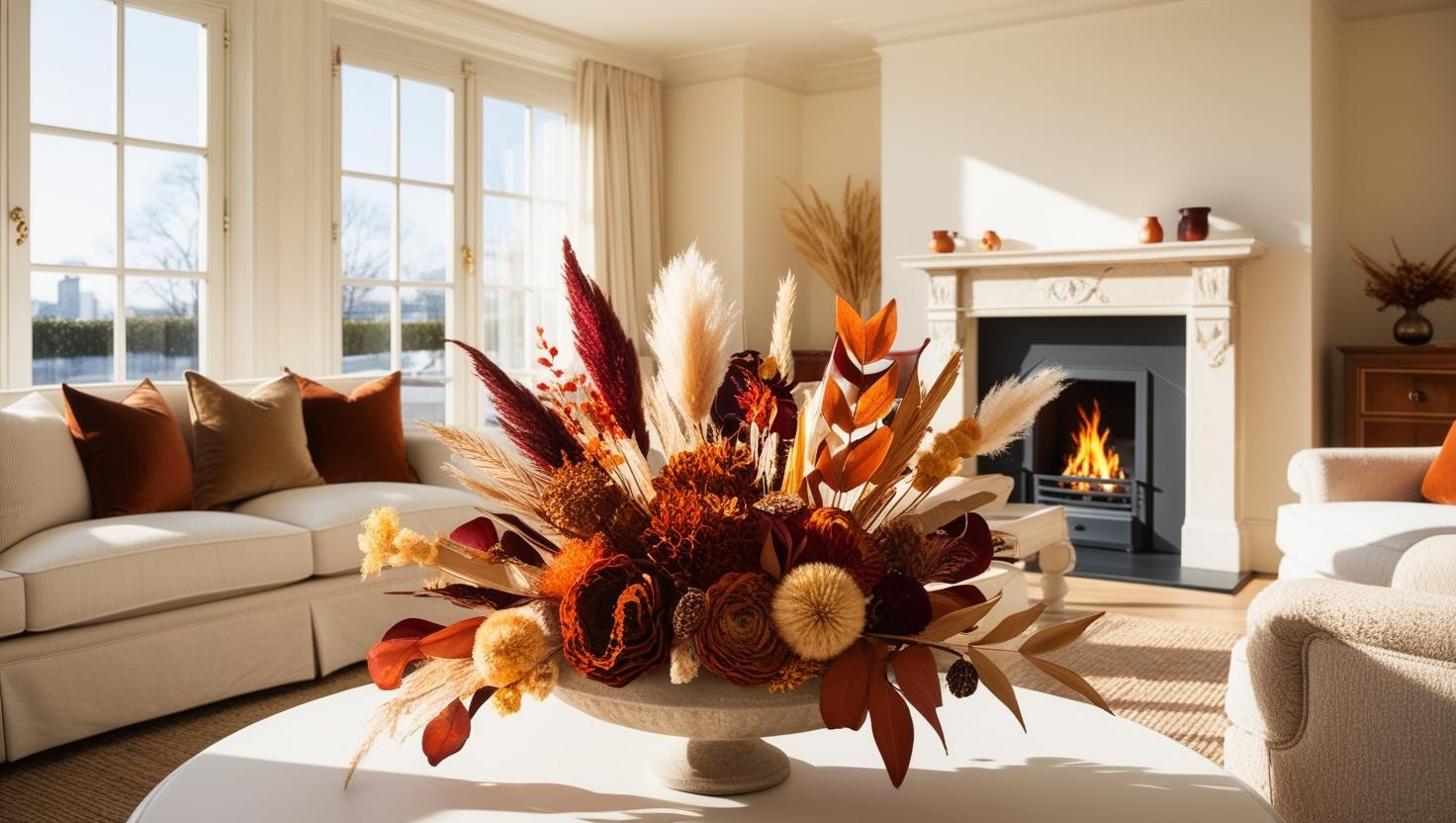 Incorporating Dried Flowers into Winter Décor - Shields Flowers & Events